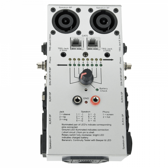 Dap Audio Cable Tester Pro — KEL - PLS