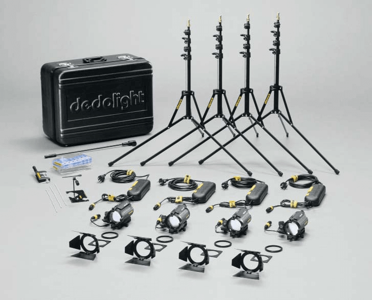 Dedolight Master Kit (4 Lights) — KEL - PLS