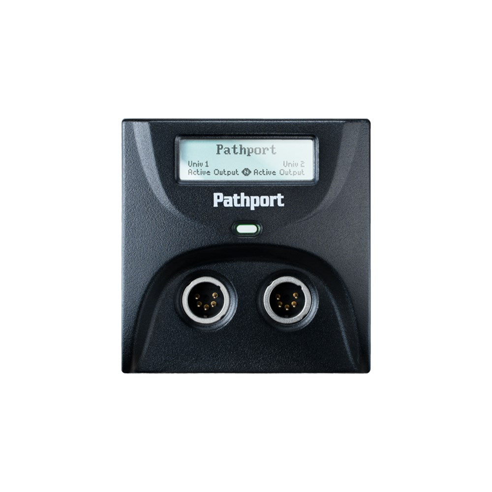 Pathport C Series Gateway, (Input) 2 DMX XLR5M — KEL - PLS