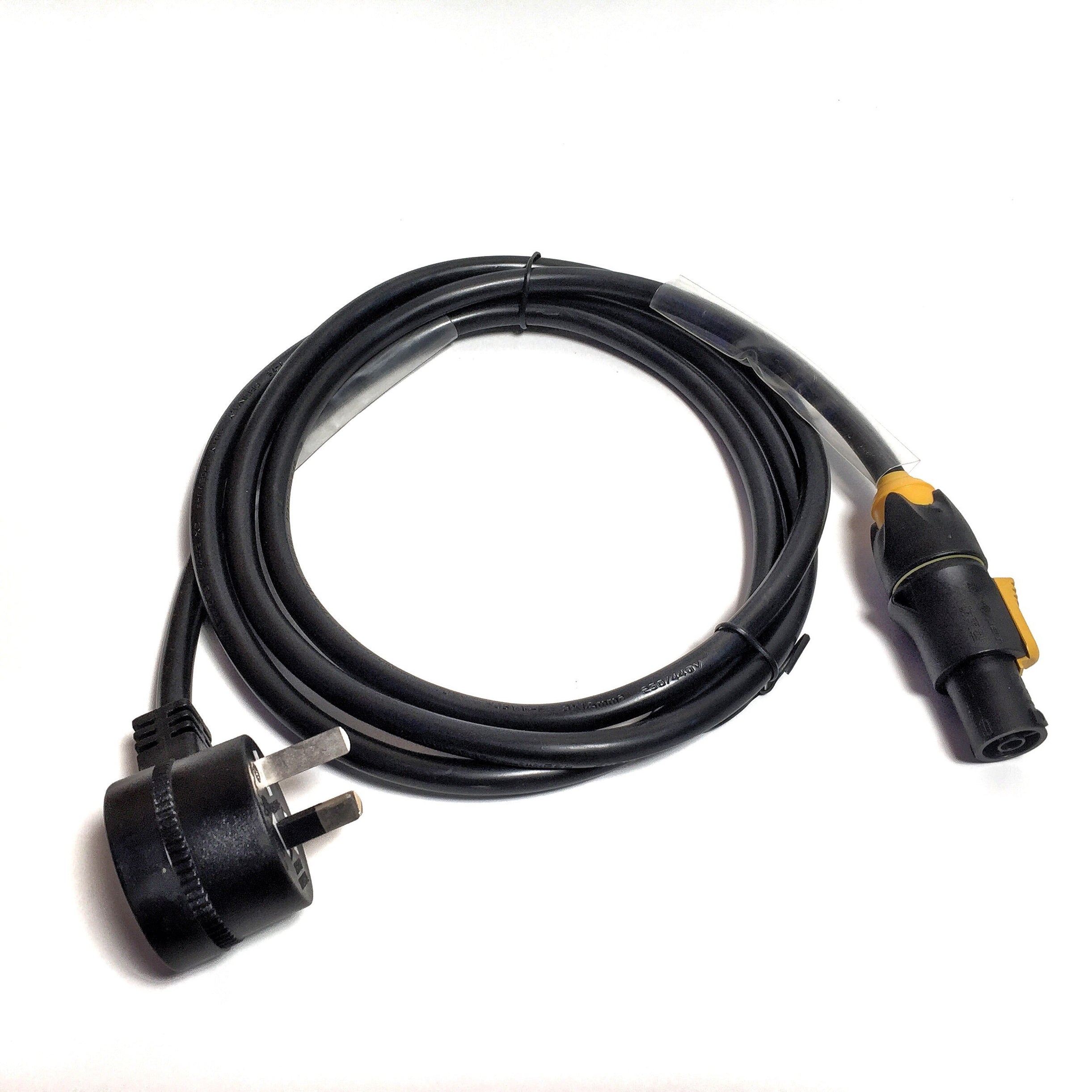 10A Black TrueCON 2M Leads. Tapon Plug. 1.5mm SAA — KEL - PLS